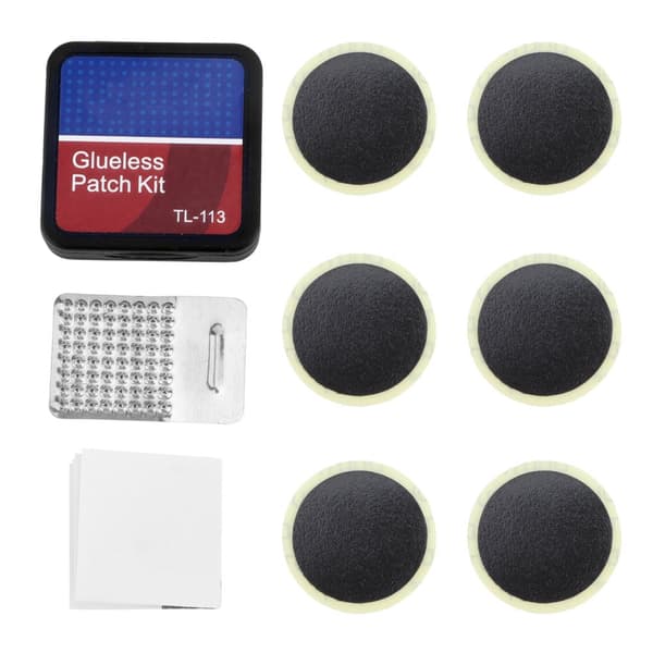 No-Glue Mountain Bike Tire Patch Kit: Quick and Easy Bike Repair Tool ...