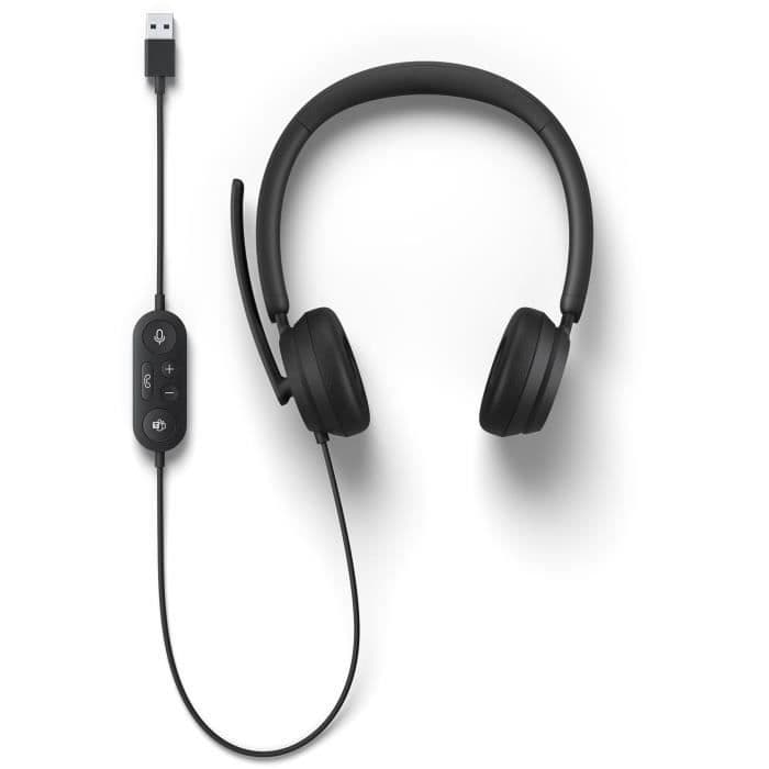 Microsoft Modern USB Headset Ledningsført Kontor/Callcenter USB Type-A ...