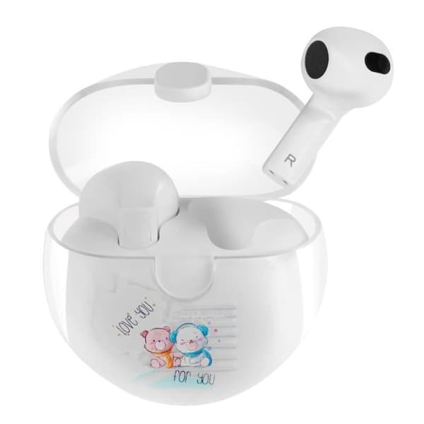 Bluetooth-hörlurar - LINQ - Ourson-modell - Batteritid 22,5 timmar ...