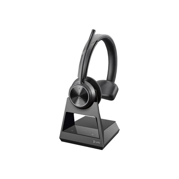 Headset - DECT - trådlöst - USB-A via DECT-adapter - HP Inc. - Poly ...