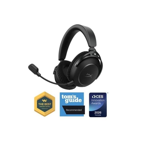 HyperX Cloud Alpha 2 Trådlösa Gaminghörlurar med RGB-bas och 250 h ...