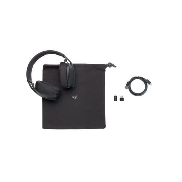 Headset - Bluetooth - trådlöst - USB-C via Bluetooth-adapter - Logitech ...