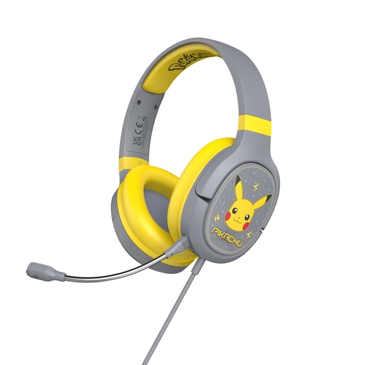 Pokemon Pikachu Gaming-Headset, Over Ear, Bom-mikrofon | CDON