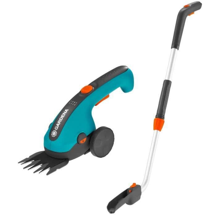 GARDENA ClassicCut Li gräsklipparsats + teleskopiskt handtag + hjul | CDON