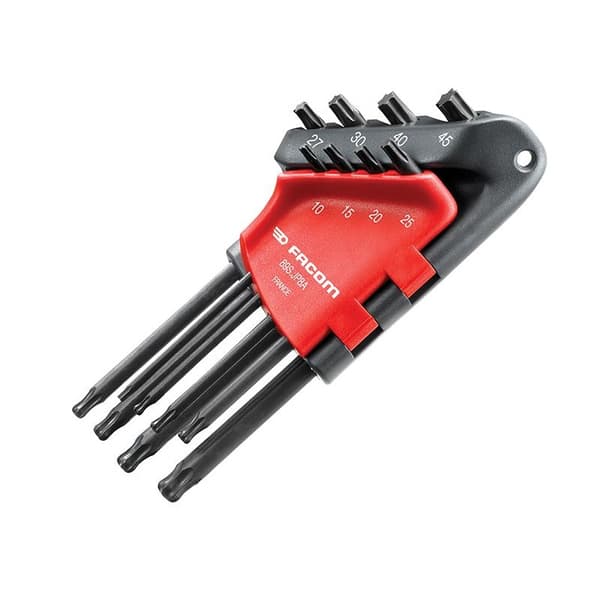 Facom Long Metric Head Torx Hex Key Set Of 8 (tx10-tx45) | CDON