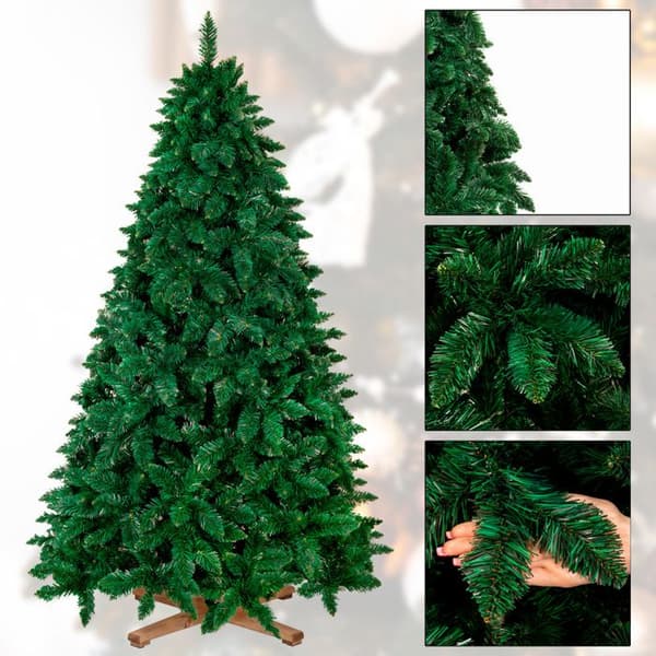 Julgran - SPRINGOS - Falsk tall - 220 cm - Miljövänlig - Hållbar | CDON