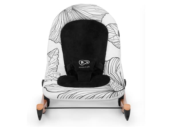 Kinderkraft FINIO baby rocker/bouncer Black, White | CDON