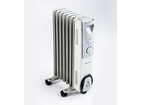 Ravanson OH-07, Elektrisk oljevärmare, Olja, inomhus, Golv, Grå ...