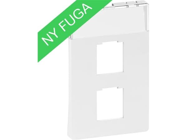 LK FUGA skydd för Datauttag för RJ45 Krone-LSA UTP, 112 modul, vit | CDON