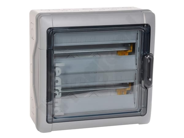 Legrand Surface-mounted distribution board, IP65, without strip, 2x18 ...