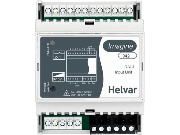 HELVAR Ingångsmodul, 8 ingångar (8 POT-FRI EL 4 POT-FRI + 4 ANALOG ...
