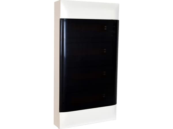 Legrand PRACTIBOX S 4x18 modulär ytmonterad fördelare med klar dörr ...