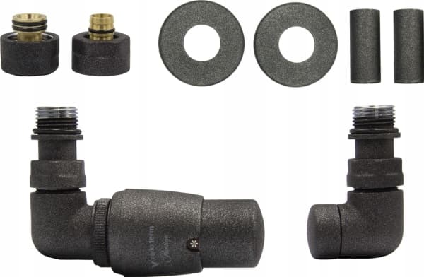 Varioterm Vision radiator set Thermostatic All In One left-hand dark ...