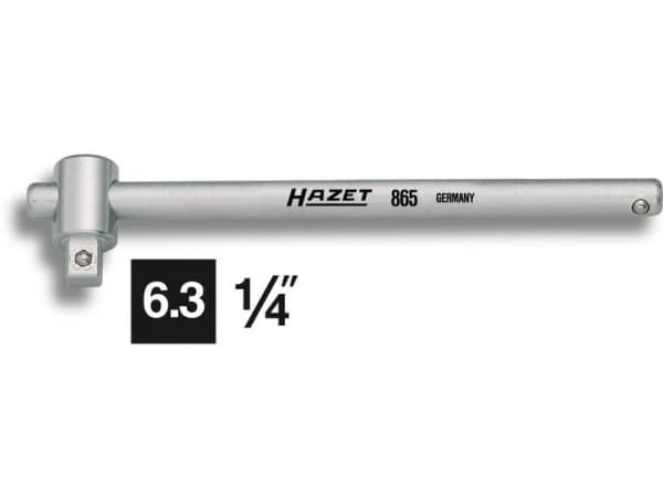 Hazet 865 865 Sliding T Drev (skruetrækker) 1/4 (6,3 mm) 115 mm 1 stk | CDON