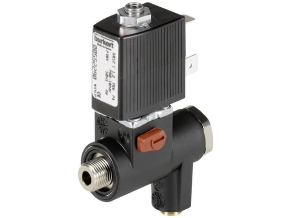 Bürkert Løfteankerventil 134191 6012 24 V Flange, M5 Nominel dimension ...