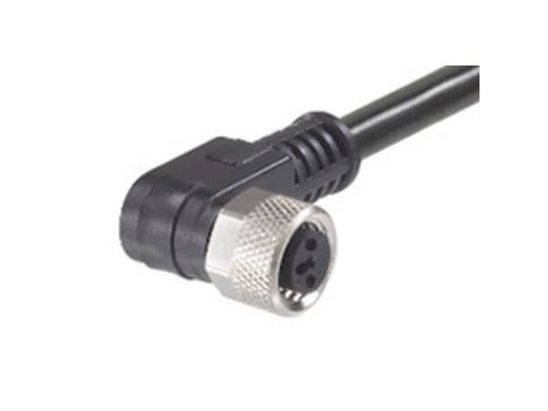 Molex 1200868670 Nano-Change (M8) Single-Ended Cordset with Knurled ...