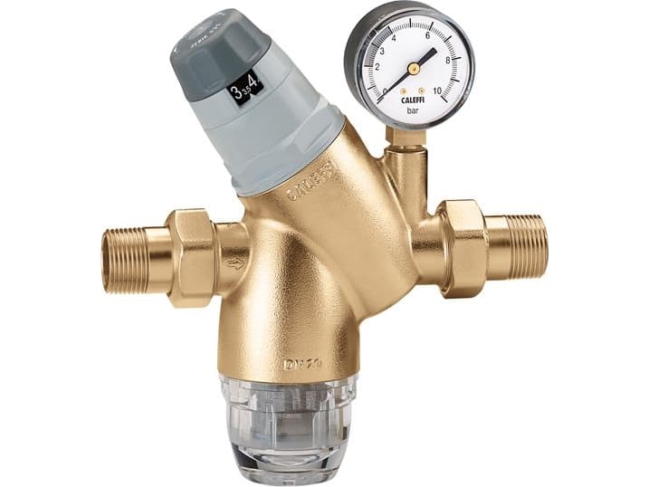 Caleffi Pressure regulator with replaceable cartridge with pressure ...