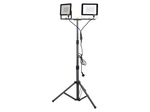 Probuilder Arbetslampa Led 2x50w Med Stativ Cdon