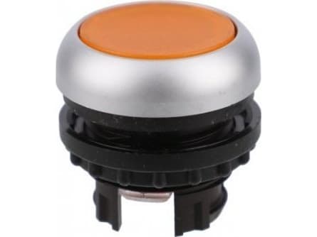 Eaton Push-button drive amber with illuminated and self-returning M22 ...
