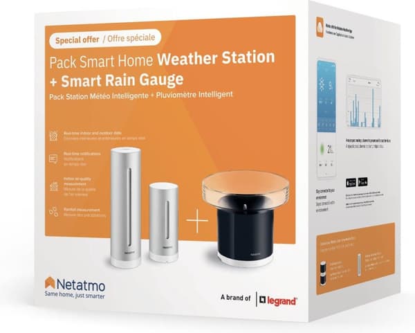 Netatmo Smart Weather Station - Inkl. regnmätare | CDON