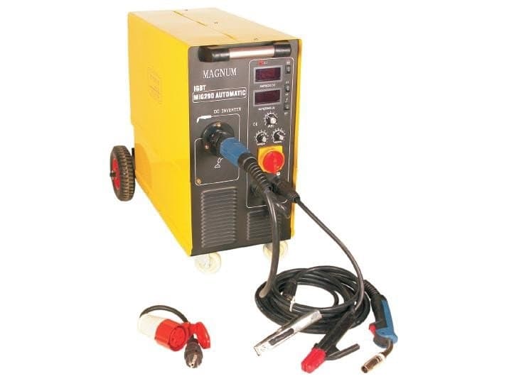 MAGNUM HALVAUTOMATISK SVEISING MIG-290 AUTOMATISK 230/400V MIG/MAG/MMA ...