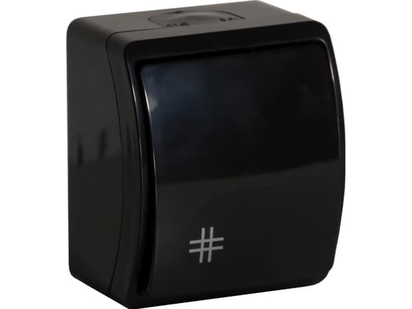 Orno korskopplare n/t AQUATIC, IP44, svart, 10 st. | CDON