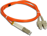 Act FO Patch cord MM LC-SC duplex 50/125 5.0m FOC-LCSC-5MMD-5 | CDON
