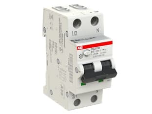 ABB DS201, Residual-current device with overcurrent protection (RCBO), Type A, 15000 A, IP20 ...
