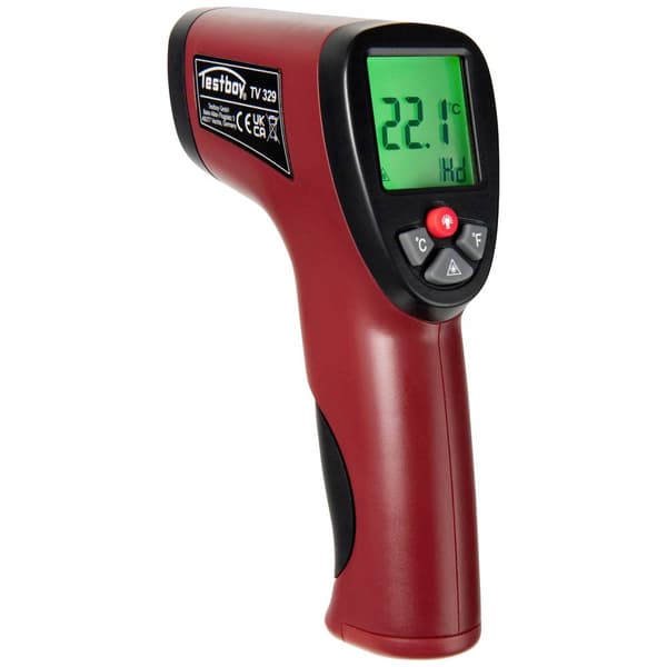 Testboy TV 329 IR-termometer Optik 12:1 -50 - +550 °C | CDON