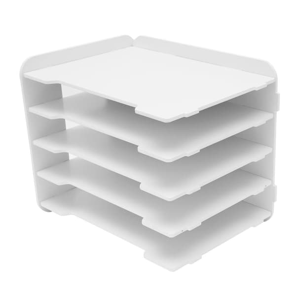 Brevbakke - Dokumentholder 5 Bakker A4 - Med Håndtag - 34×25×26,5 cm ...