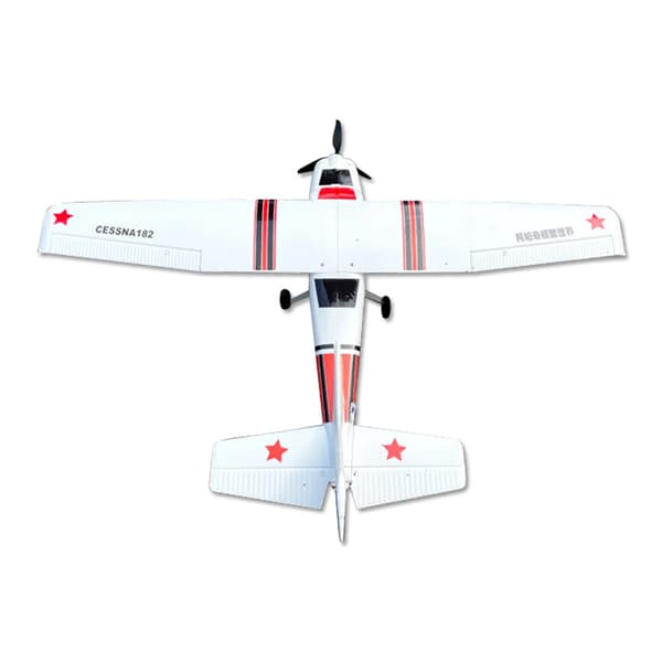 RC flygplan - 182 Plus tränarflygplan KIT - 120 cm spännvidd - EPO-skum - 2-kanals - Utan ...