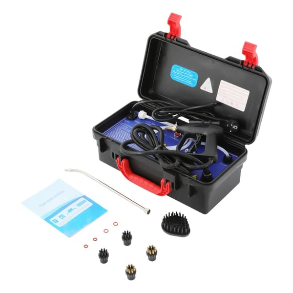 Ångrengörare - Handhållen ångtvätt - 3000 W - 3–5 bar - 100–130 °C - Våt & torr ånga ...