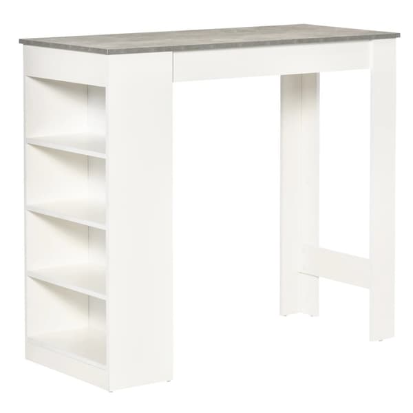 Barbord - Bistrobord - Med hylla i 4 nivåer - 115×50×102,7 cm ...