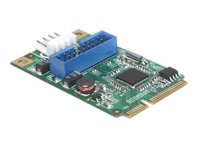 Delock MiniPCIe I/O PCIe full size 1 x 19 Pin USB 3.0 Pin Header - USB ...