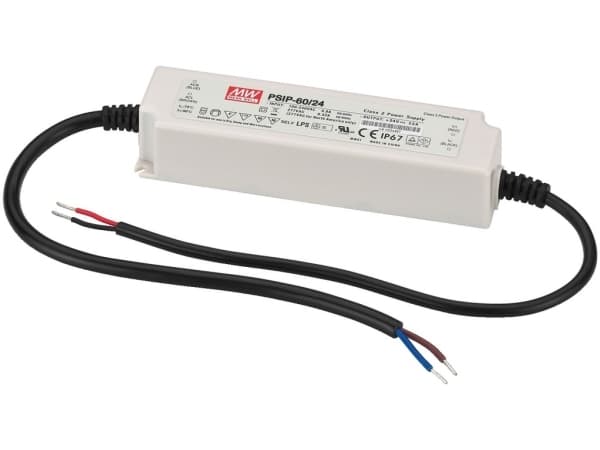 PSIP-60/24 LED switch-mode power supply, DC 24 V, 60 W, IP67 | CDON