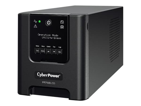 CyberPower Professional Tower Series PR750ELCDGR - UPS - AC 230 V - 675 ...