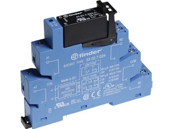Finder SSR switching relay 38.31.7.024.9024 Kopplingsspänning (max ...