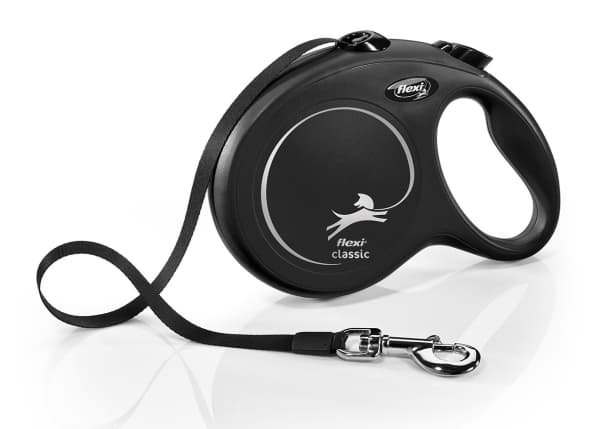 flexi New Classic bånd L, 8M, 50KG, sort | CDON