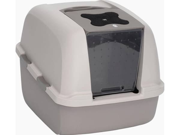 HAGEN Litter box with Jumbo filter gray/white 57 x 50 x 46.5 cm | CDON