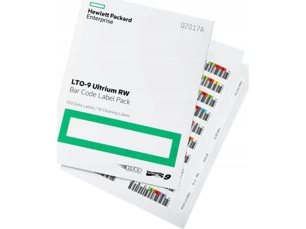 HPE streckkodsetiketter (LTO-9) - för HPE T950/TFinity EDBA-släde i ...