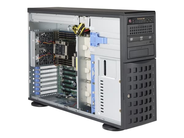 Supermicro CSE-745BAC-R1K23B-SQ, Full Tower, Palvelin, Musta, ATX, EATX ...