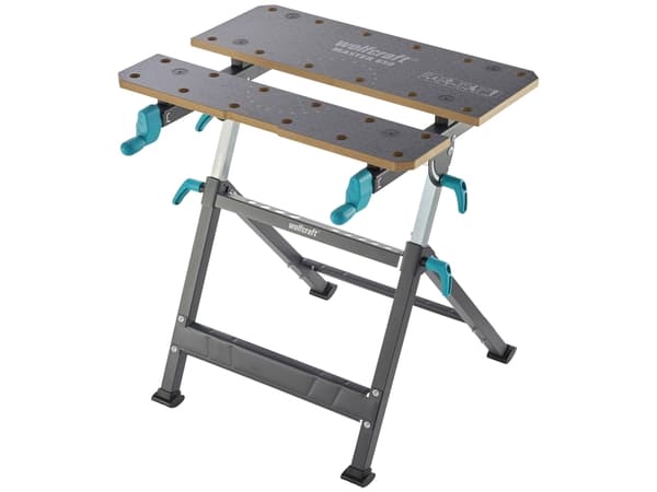 wolfcraft GmbH 6870000, Bärbar arbetsbänk, Gjuten aluminium, MDF, Stål ...