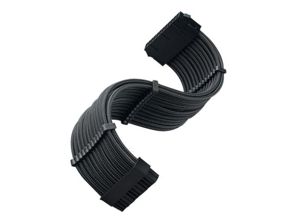 SilverStone ATX 24-pin cable, 300mm - juodas | CDON