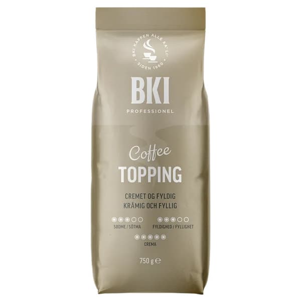 BKI Coffee Topping 750g - (10 poser) | CDON