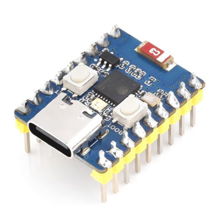 Waveshare 24ghz Esp32 C3 Mini Development Board Based Esp32 C3fn4 Single Core Processor With