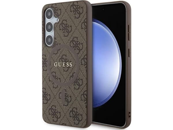 Guess korkki Samsung Galaxy S24+:lle GUHMS24MG4GFRW ruskea HC MAGSAFE ...