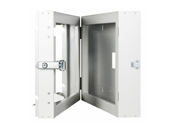 Lanview by Logon - Rack skåp - double section - väggmontering - vit ...