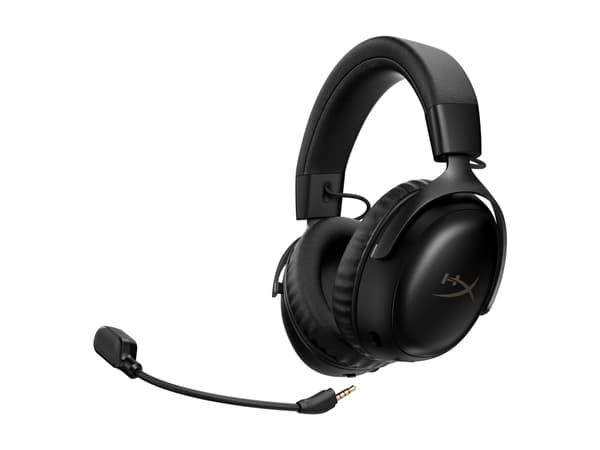 HyperX Cloud III S - Headset - fullstorlek - 2,4 GHz - trådlös - svart ...