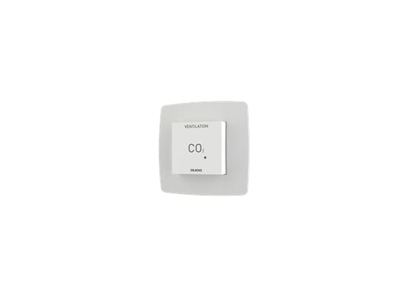 DUCO CO2 Room Sensor with Control RF/Wired, White | CDON