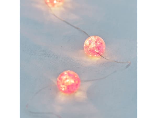 Maja Ball, 20LED, vaaleanpunainen | CDON